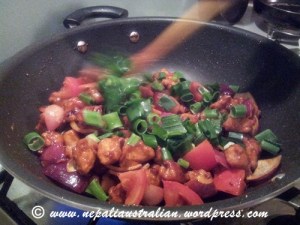 How to make Chicken chili – Nepali Style | nepaliaustralian